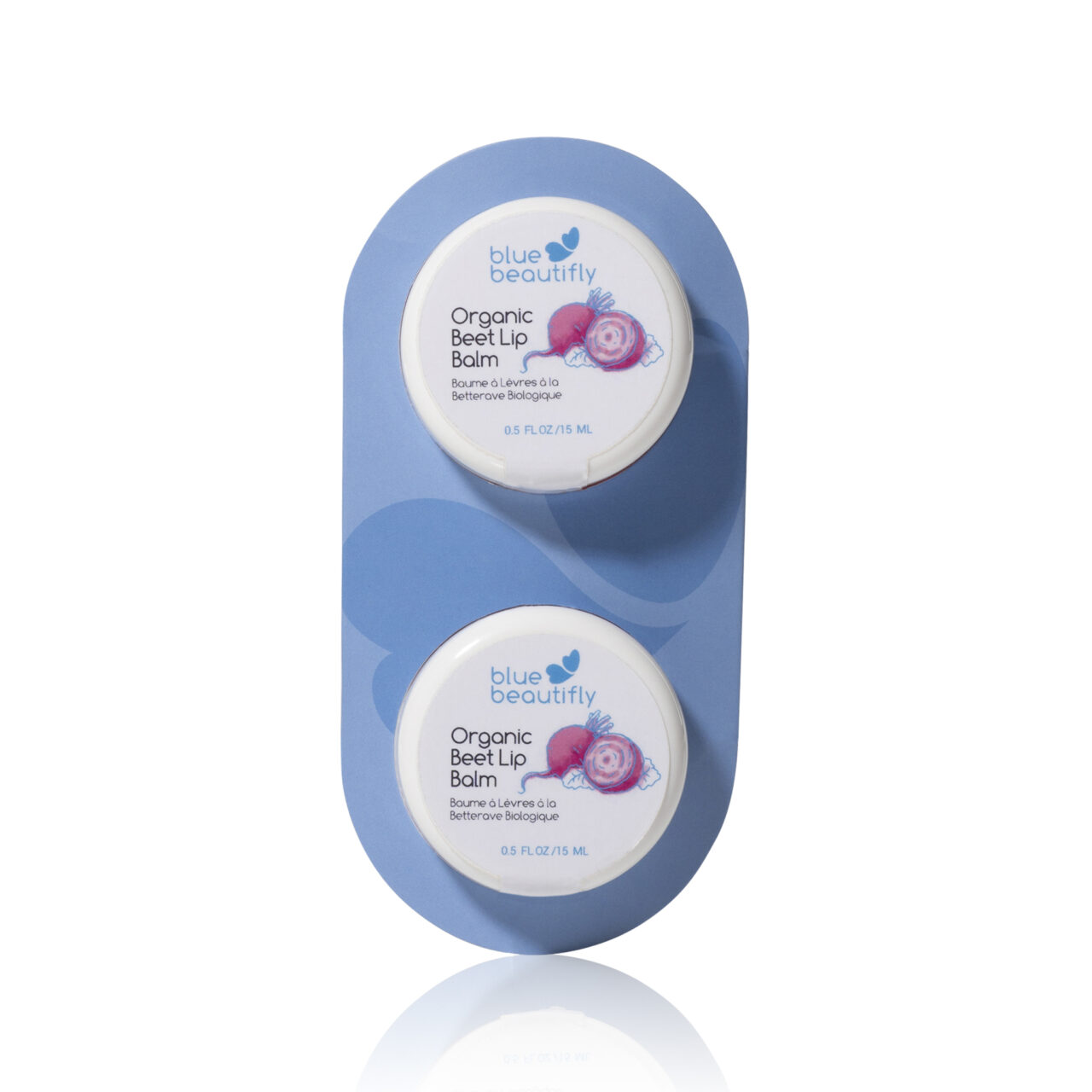 Organic Beet Lip Balm - Blue Beautifly